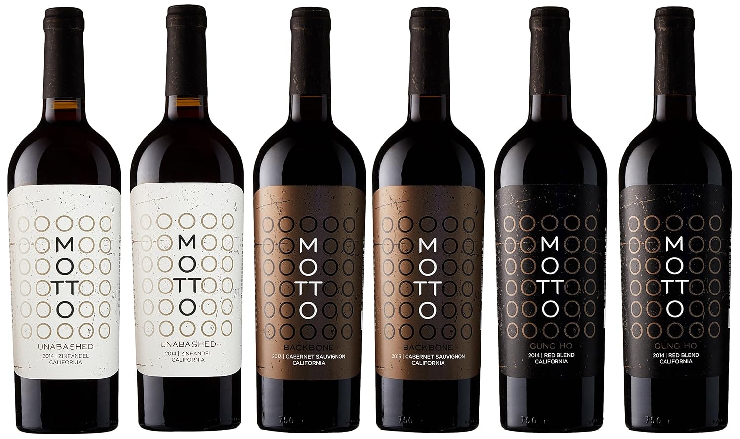 MOTTO Wine Express Yourself Tasting Flight Mixed Pack, 6 x 750 mL at ...