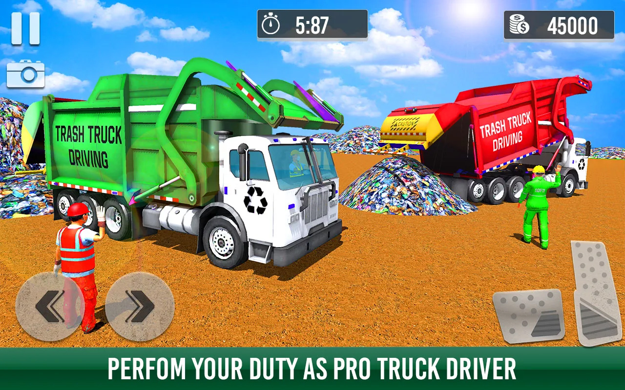 Waste Garbage Dumper Trash Truck Driving Games - App on Amazon Appstore