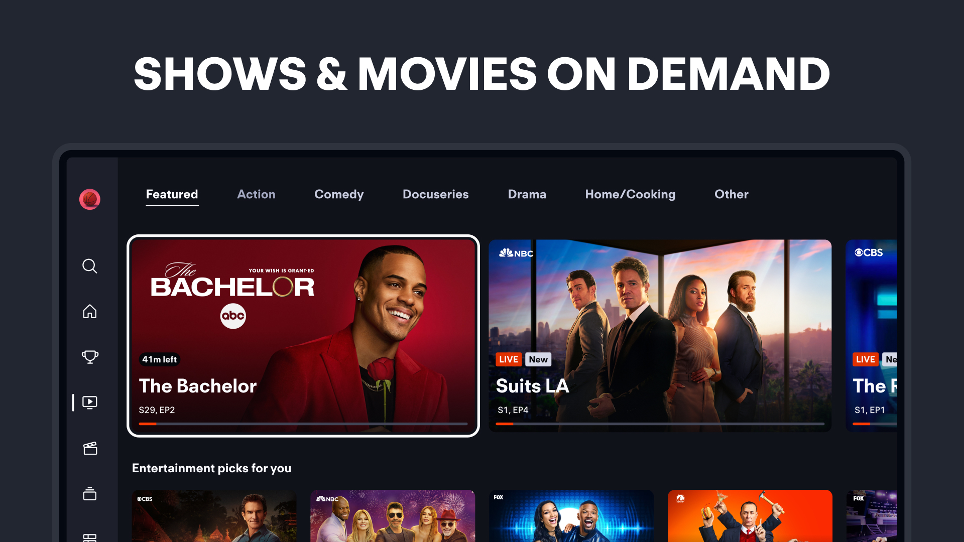 Fubo: Watch Live TV & Sports, Shows, Movies & News - App on Amazon Appstore
