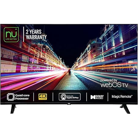 Vu 139 cm (55 inches) Premium Series 4K Ultra HD Smart LED Google TV ...