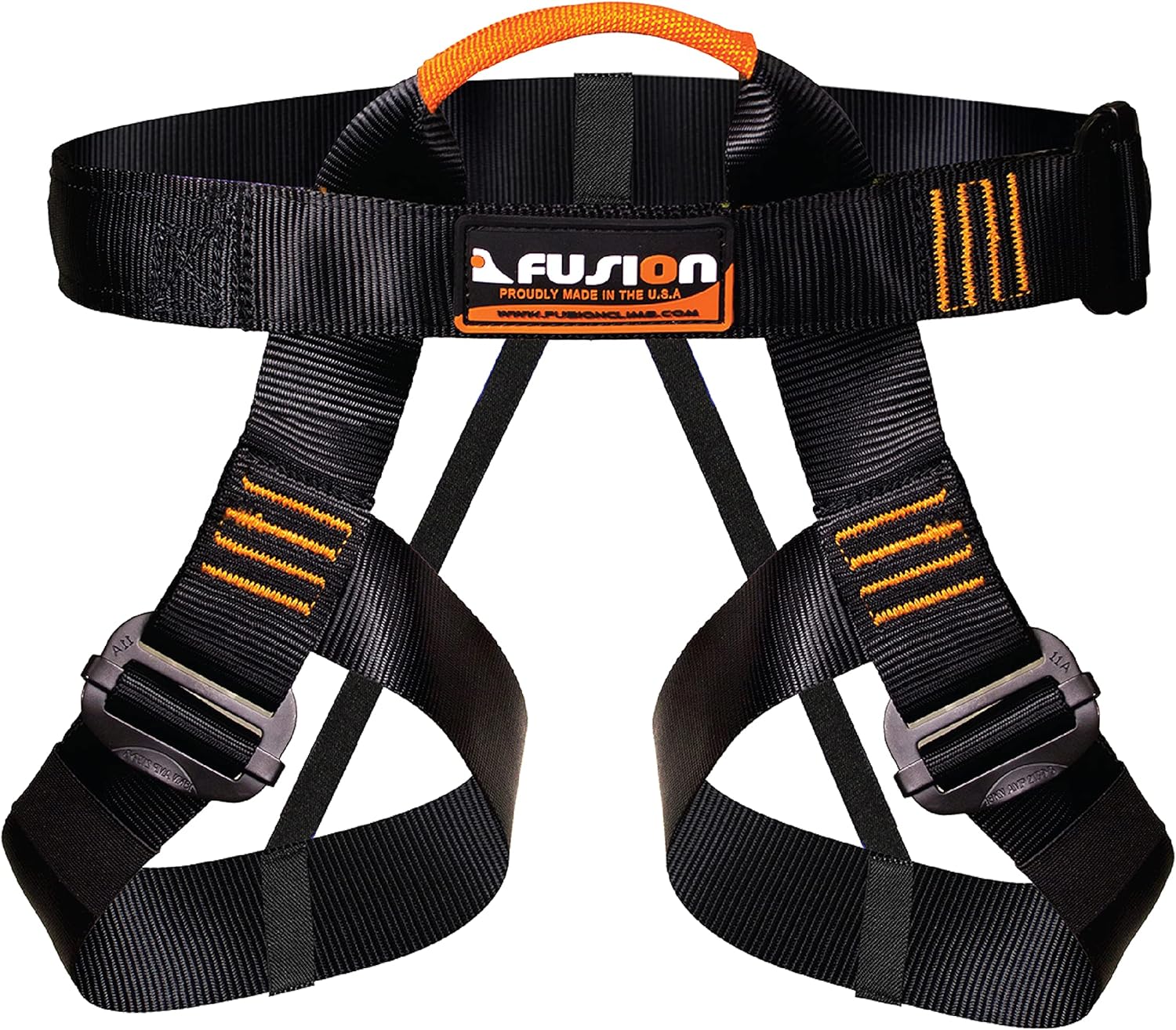 Amazon.com : Rock Climbing Harness - Fusion Climb® - (5,000 LBS Rated ...