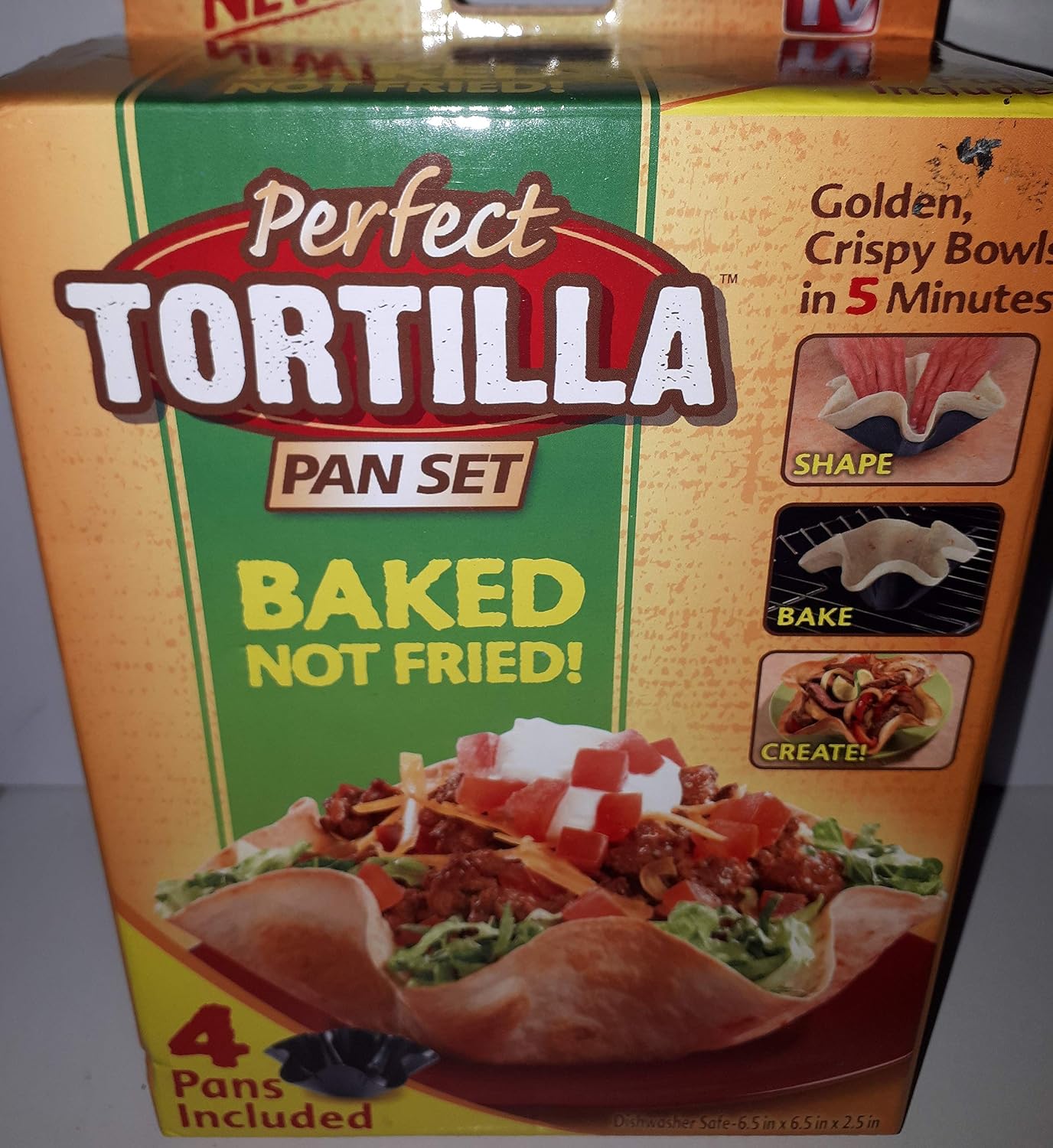 Amazon.com: Perfect Tortilla Tortilla Pan Set 4 Pc.: Stir Crazy As Seen ...