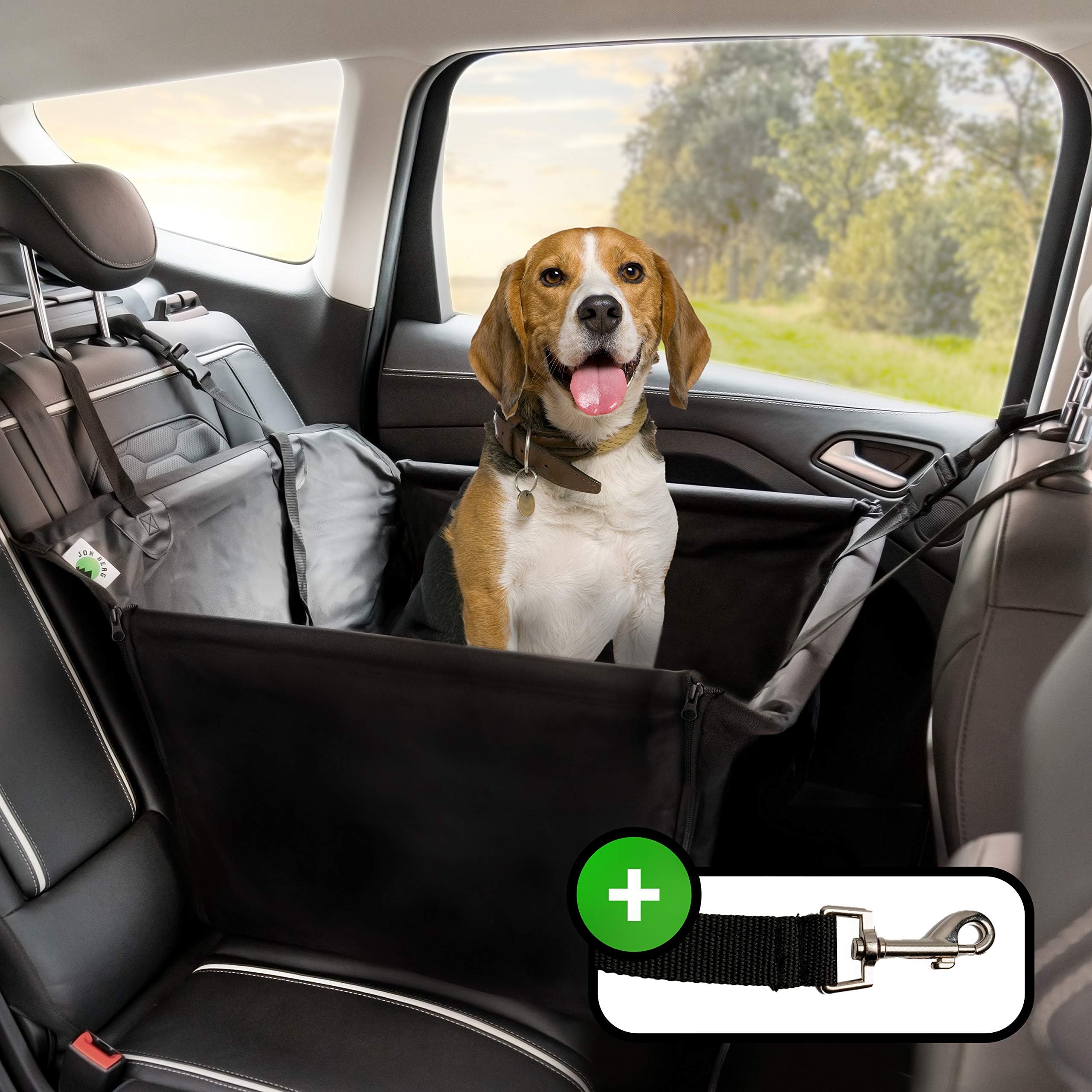Jon Berg Extra Stabiler Hunde Autositz - Premium Sitz für kleine und ...