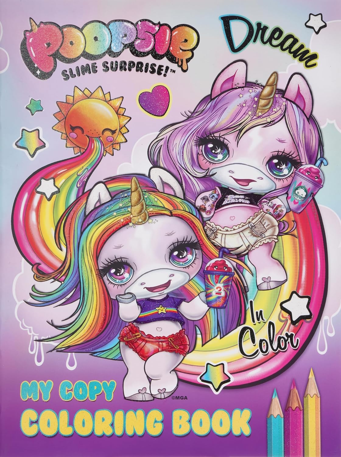 Poopsie Slime Surprise! A4 Coloring Book For Kids - Mod 36 : Buy Online ...