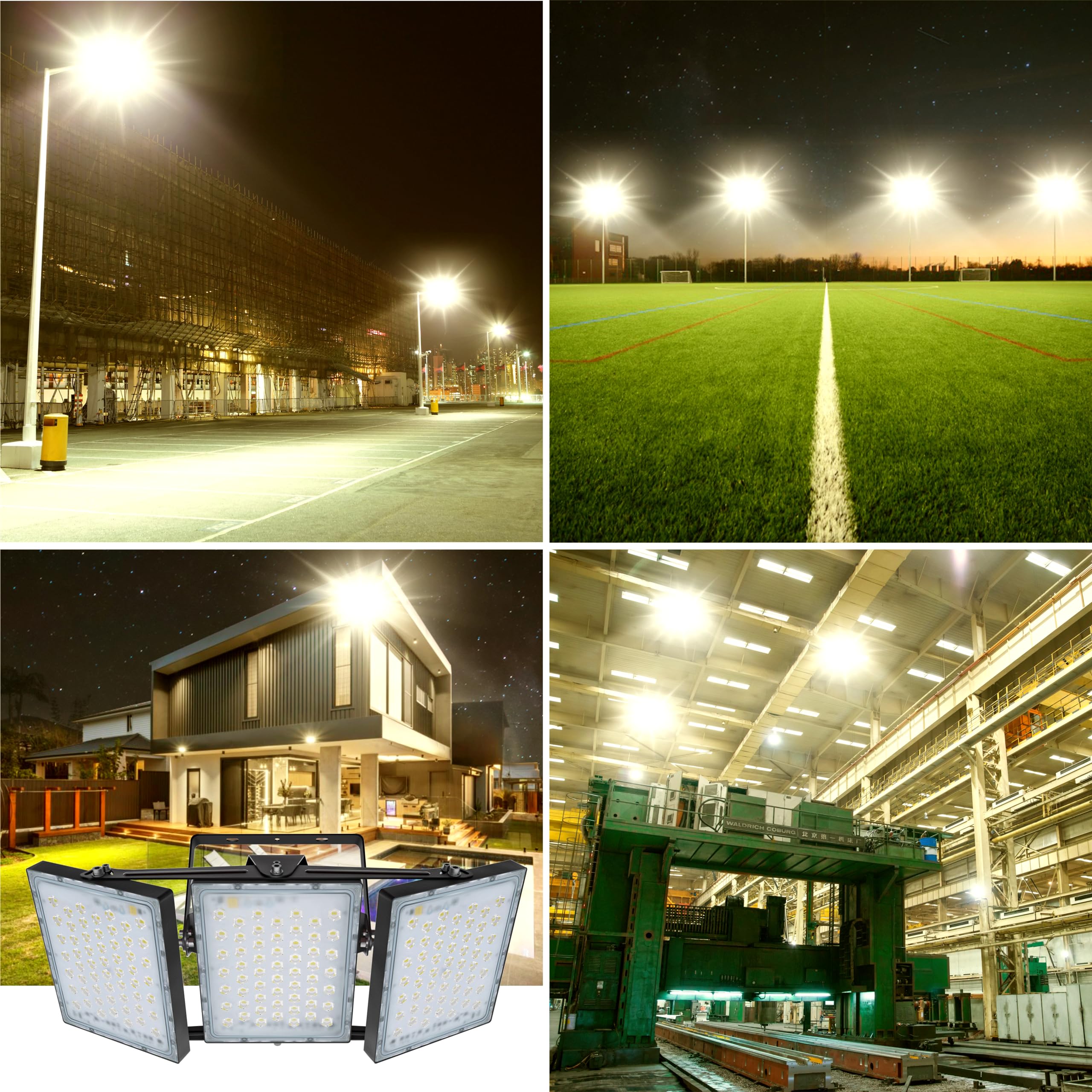 STASUN LED Flood Light Outdoor, 300W 30000lm Outdoor Area Lighting ...