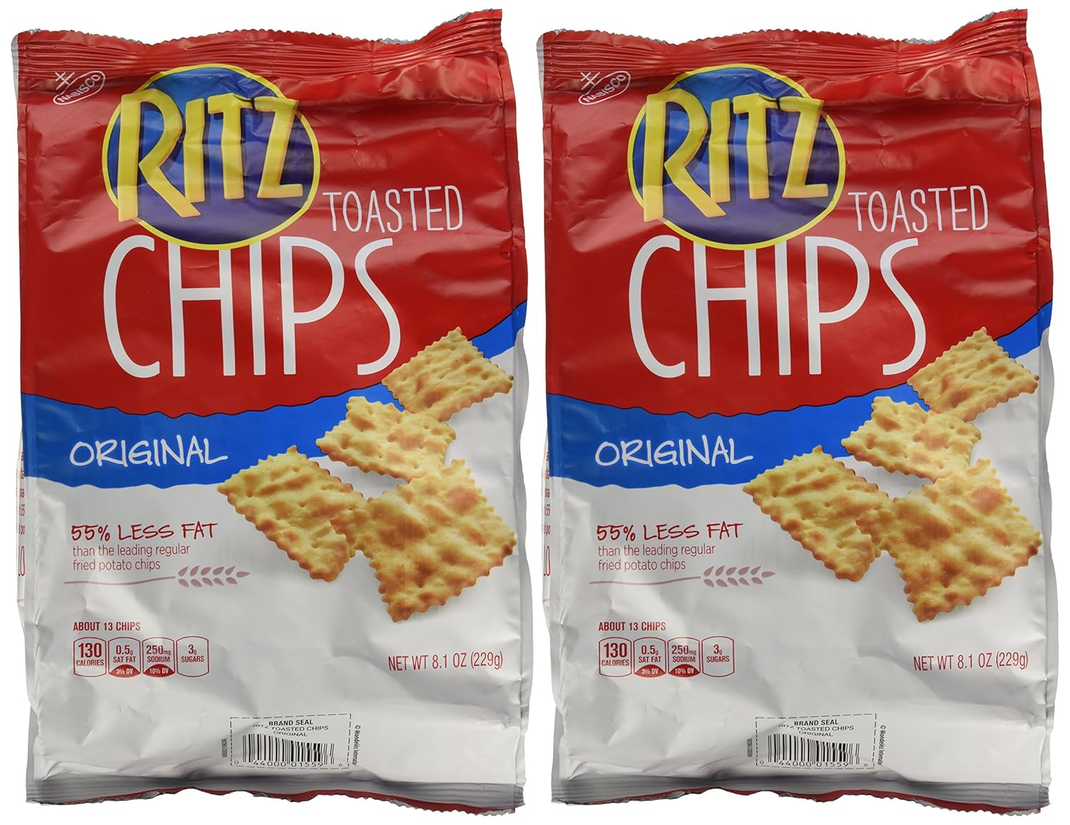 Amazon.com: Ritz Toasted Chips (2 Pack) 8.1 OZ EACH