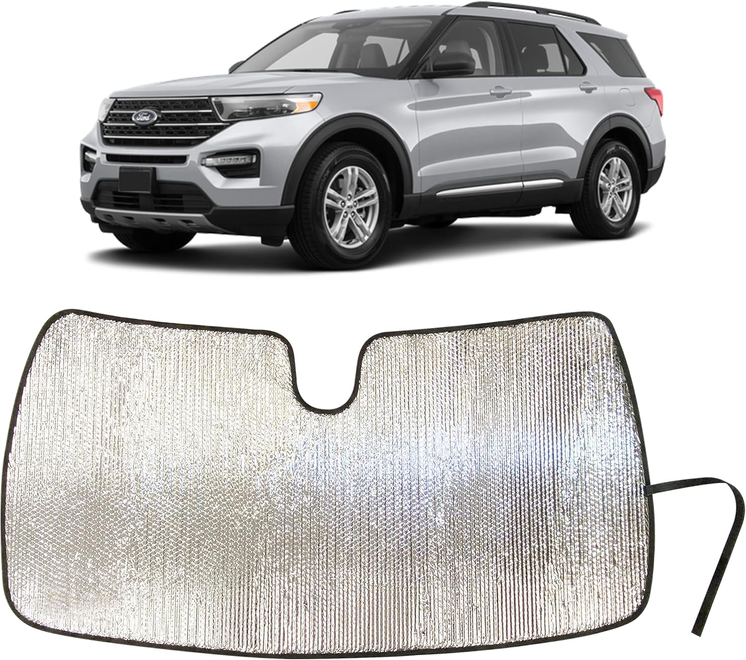 Amazon.com: YelloPro Custom Fit Reflective Front Windshield Sunshade ...