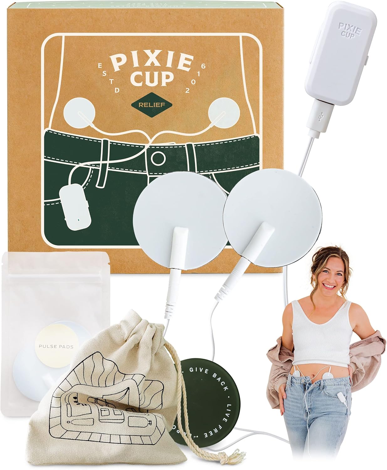 Amazon.com: Pixie Menstrual Pain Relief - Best PMS Relief Simulator ...