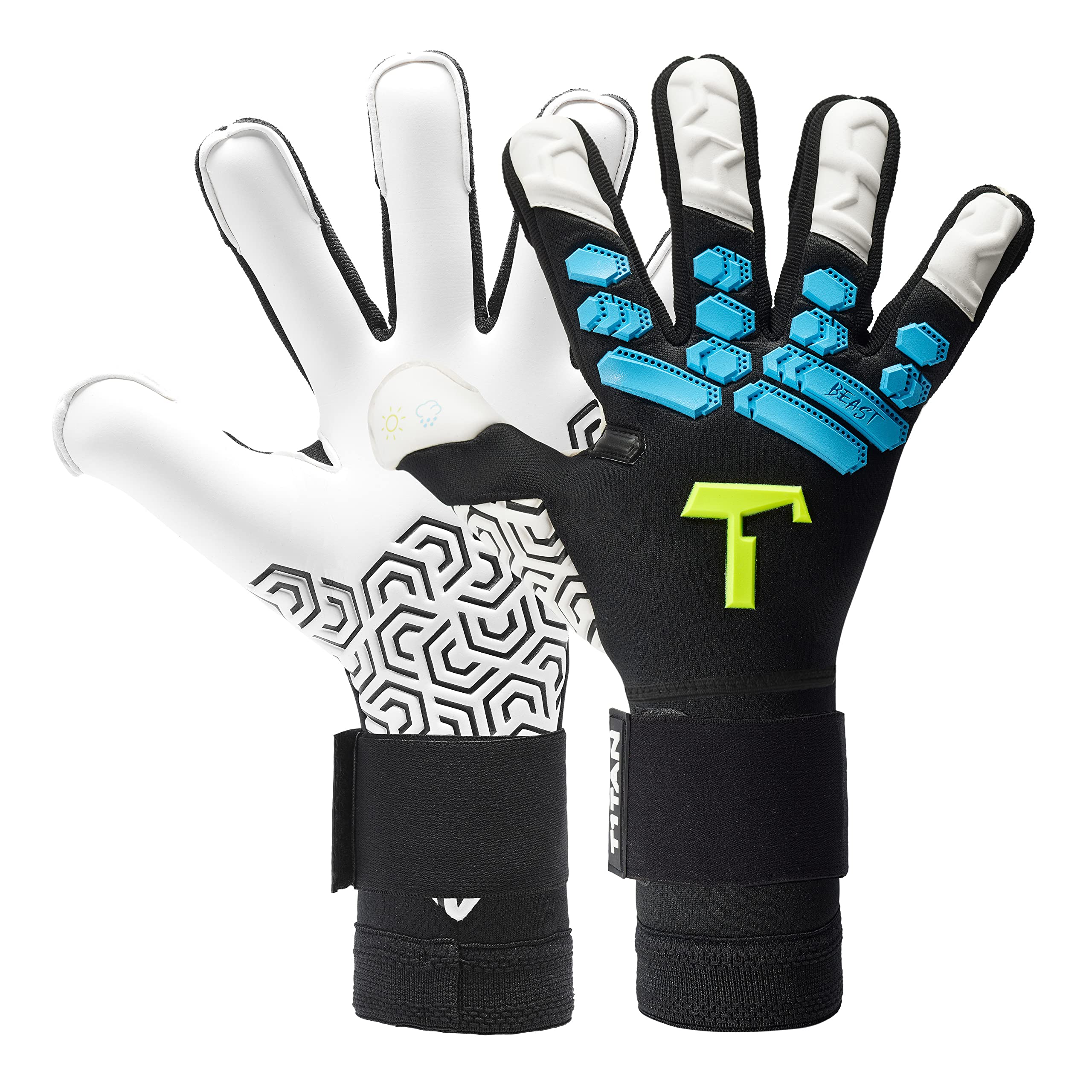 Goalie Gloves Adult Goalkeeper Gloves T1TAN Beast Goalie Gloves ...