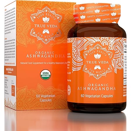 Amazon.com: Organic Ashwagandha Capsules - KSM-66 Ashwagandha KSM 66 ...