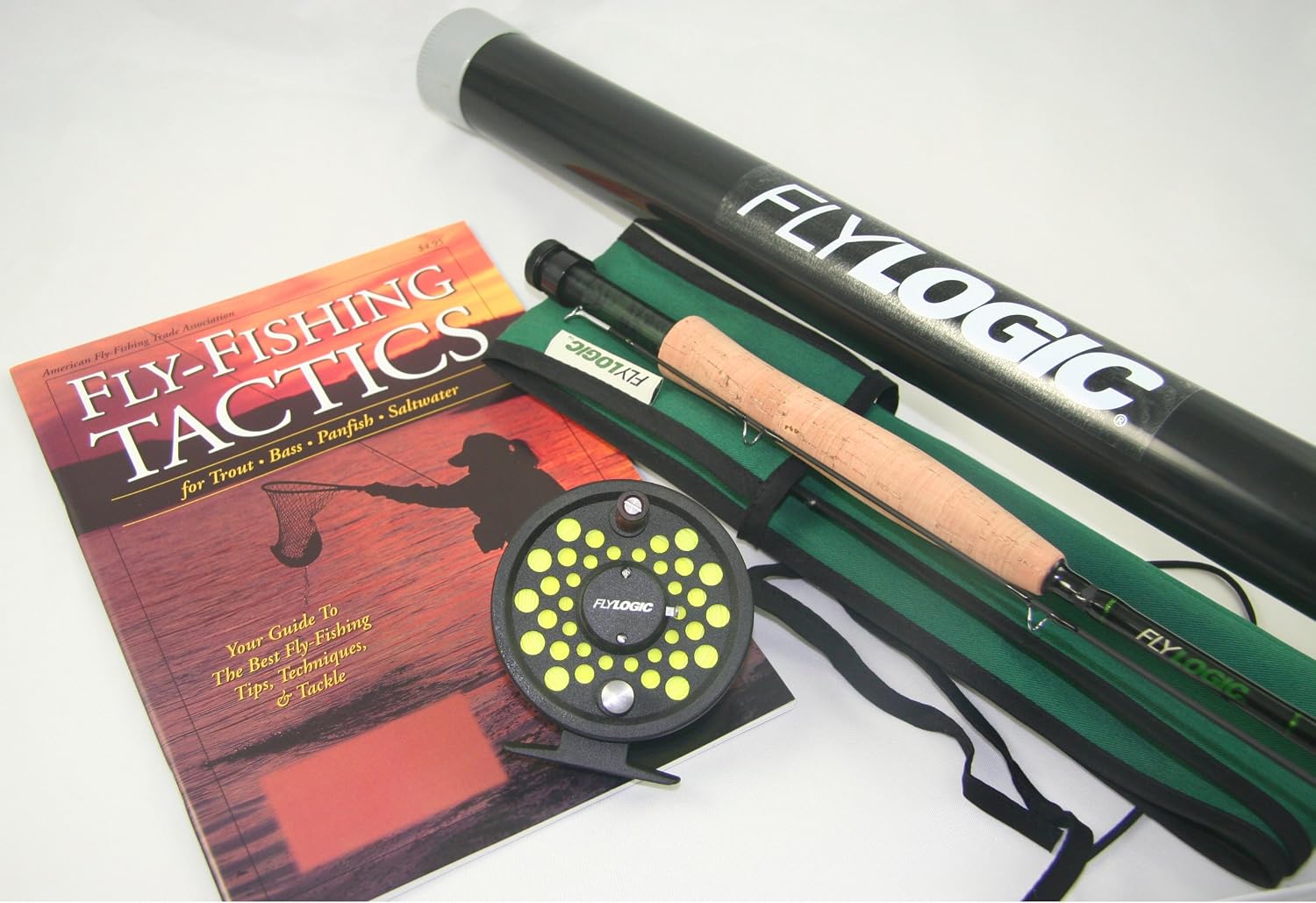 Fly Logic 6 Weight Fishing Rod Reel Line Combo Kit Complete Outfit with ...