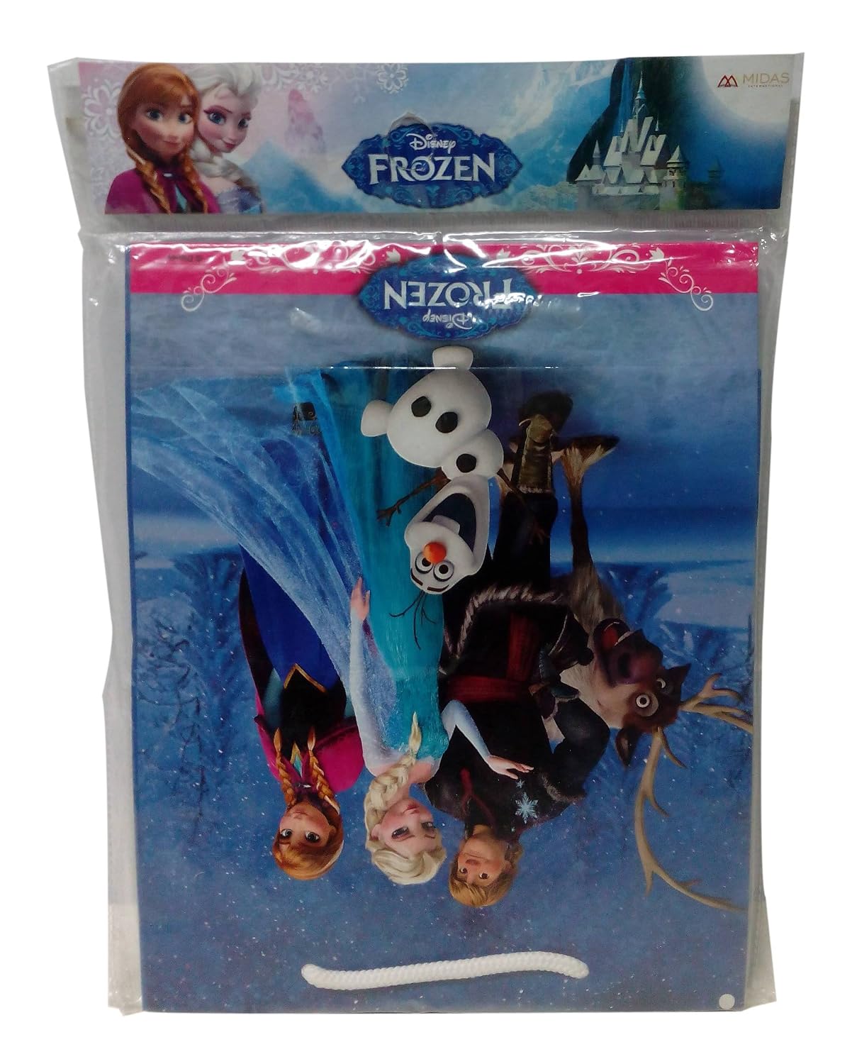 Midas Frozen Theme Paper Bags - Small, 2 Pieces Pack : Amazon.in: Toys ...