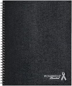 Amazon.com : Cambridge QuickNotes Cover, 8 1/2 x 11 Inches, Black ...