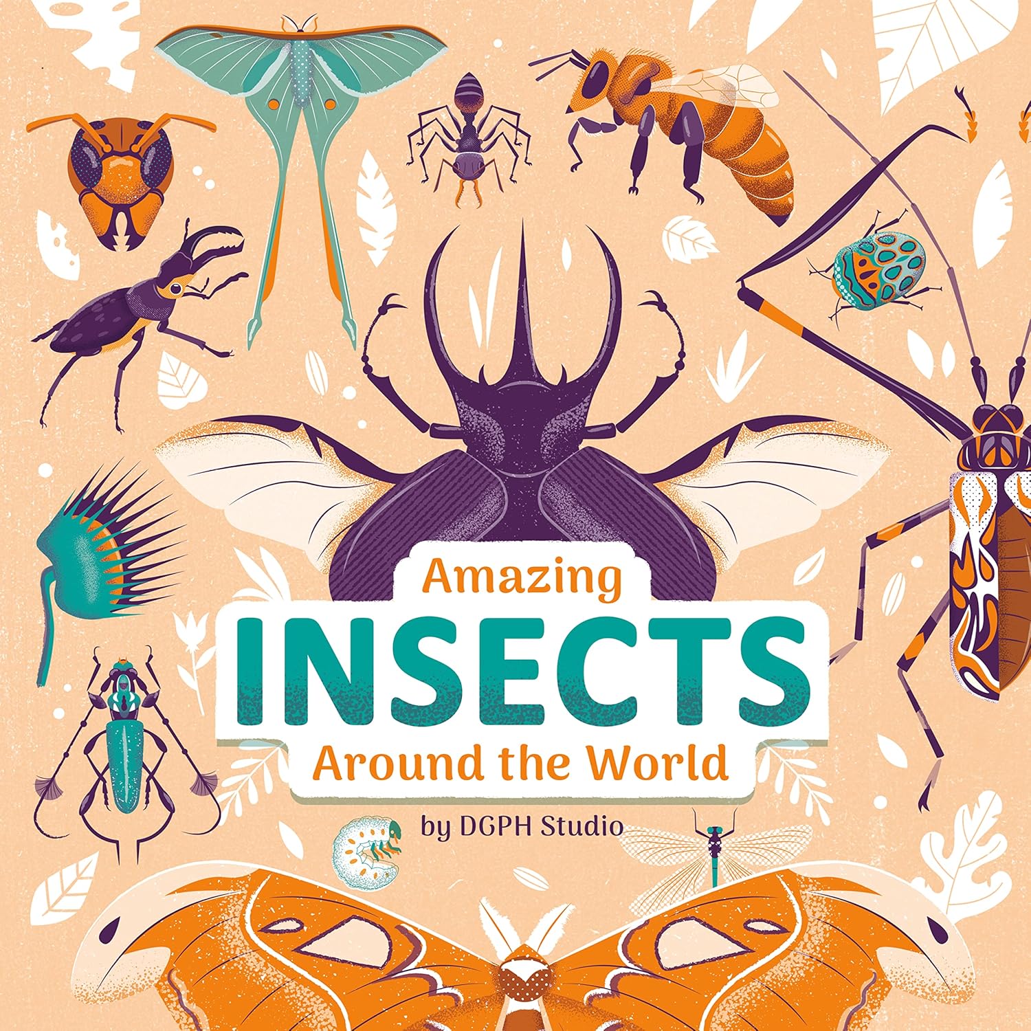 Amazing Insects Around the World: DGPH Stufio: 9780593522332: Amazon ...