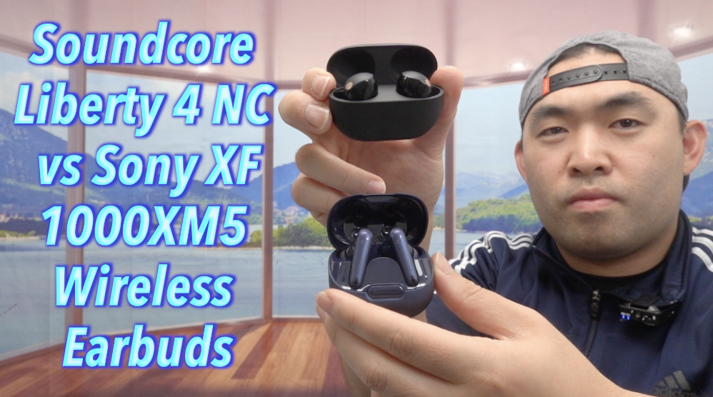 Watch Soundcore Liberty 4 NC vs Sony XF 1000XM5 Wireless Earbuds # ...