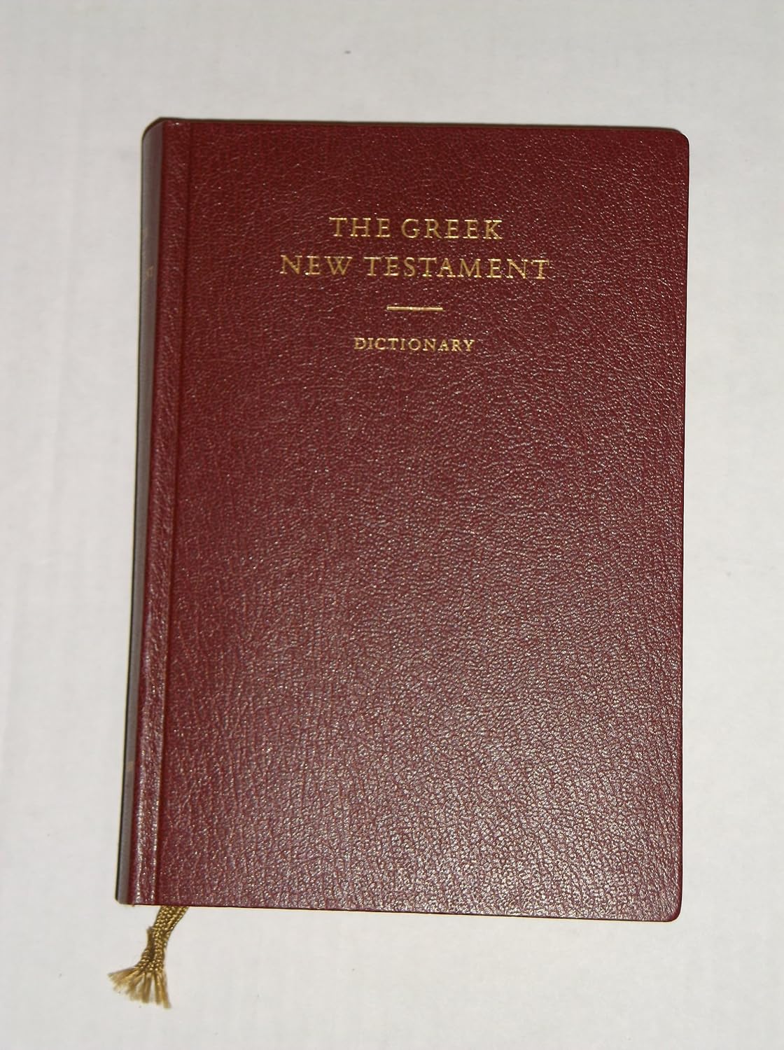 Amazon.com: The Greek New Testament, Third Edition (Corrected) [and] A ...