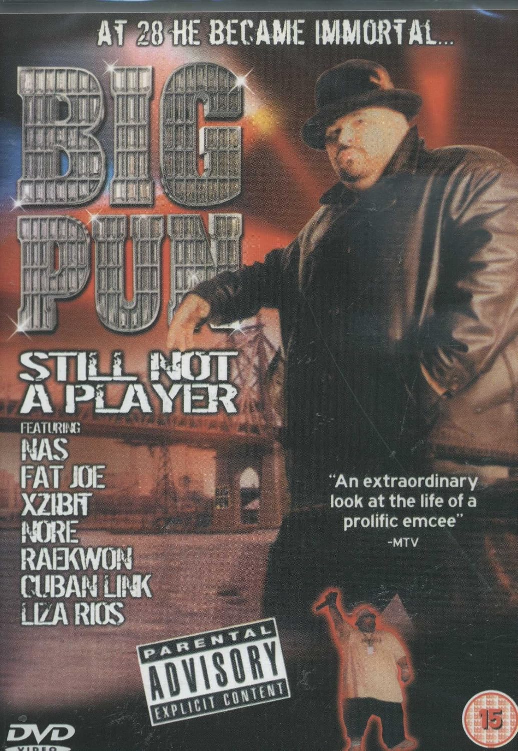 Big Pun: Still Not A Player/Big Pun Live [DVD]: Amazon.co.uk: DVD & Blu-ray
