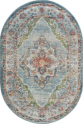 Amazon.com: Unique Loom Isabella Collection Area Rug - Adjani (4' 1" x ...