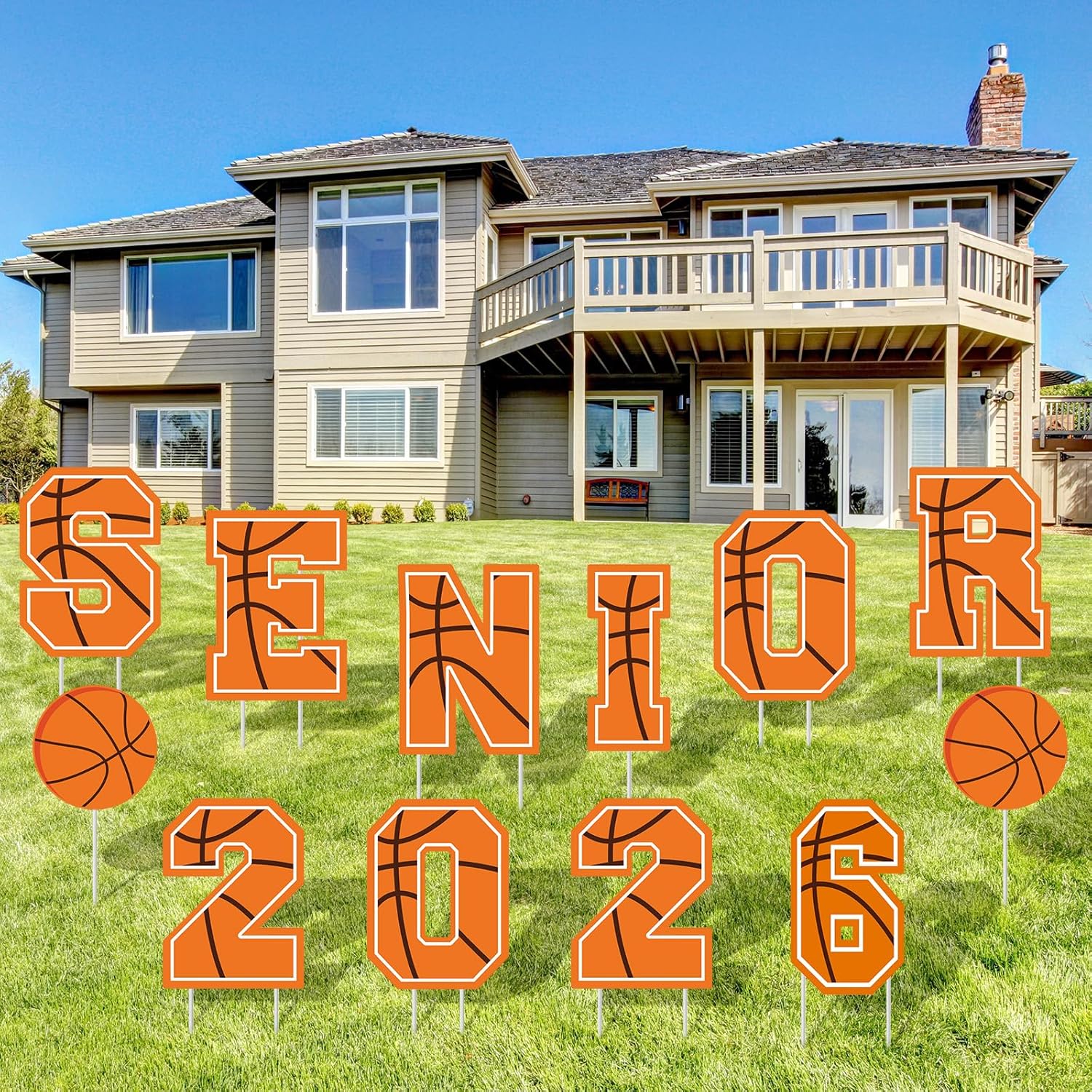 Amazon.com: Vercraft 12 Pcs Basketball Yard Signs 2026 Senior Night ...