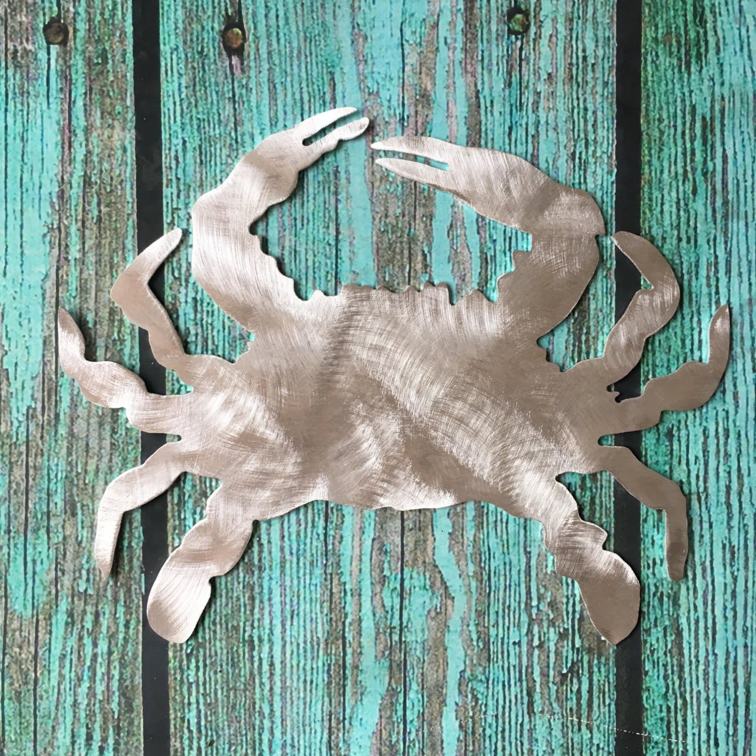 Amazon.com: PT Hudson Alumi-Art Crab Christmas Tree Topper, Beach ...
