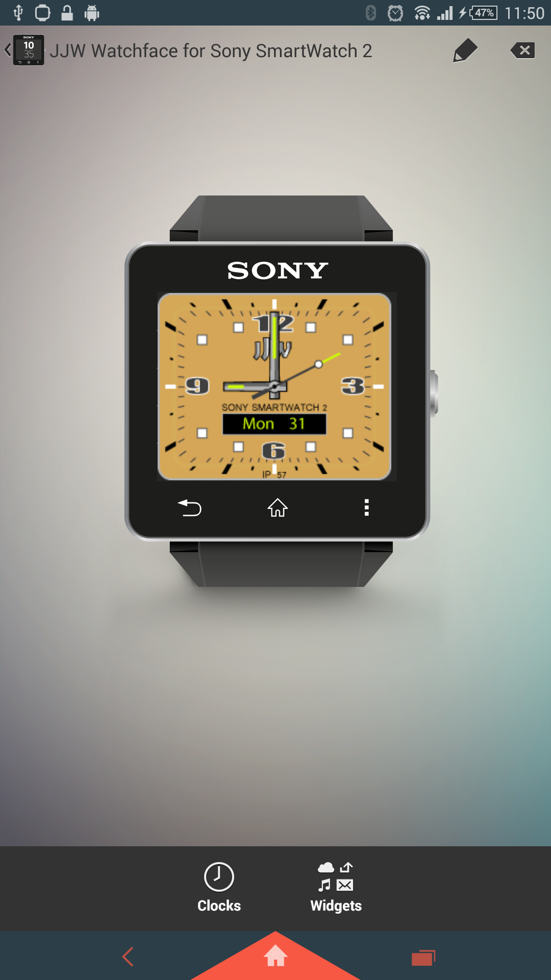 JJW Spark Watchface GOLD Limited Edition for SmartWatch 2 - App on ...