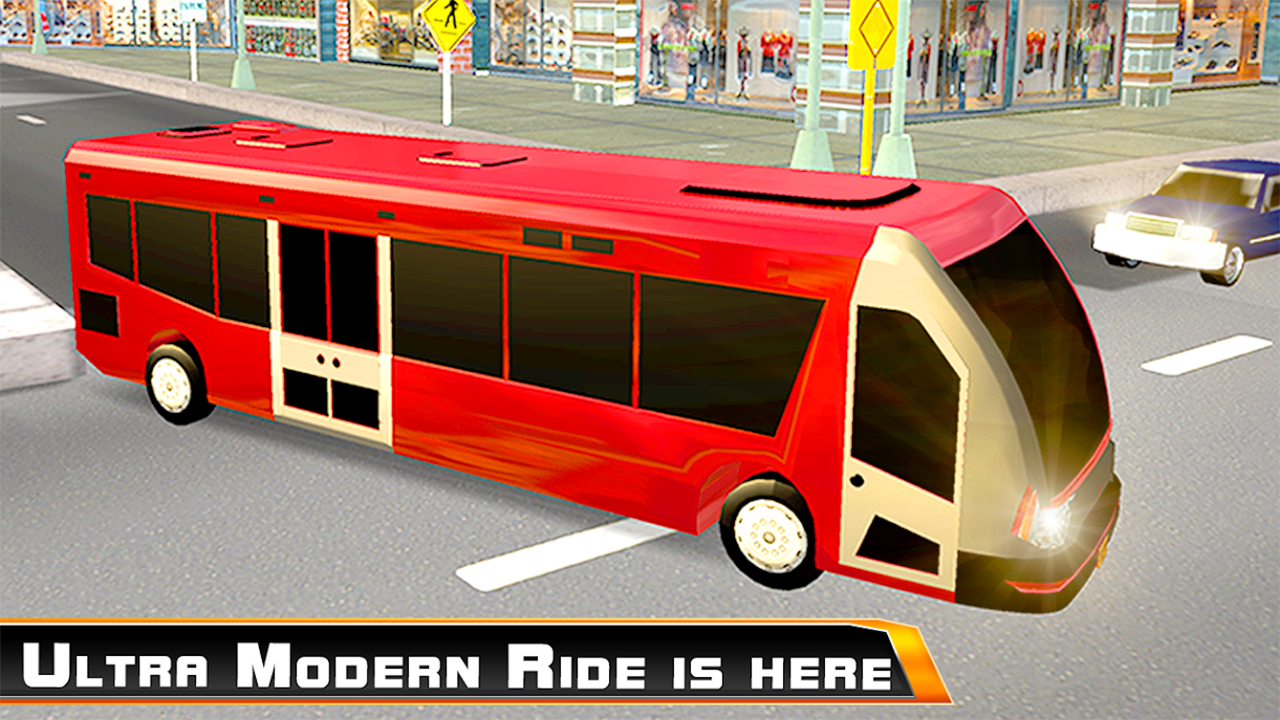 Modern Bus Mania Transport Passenger Driving Simulator Game 3D ...