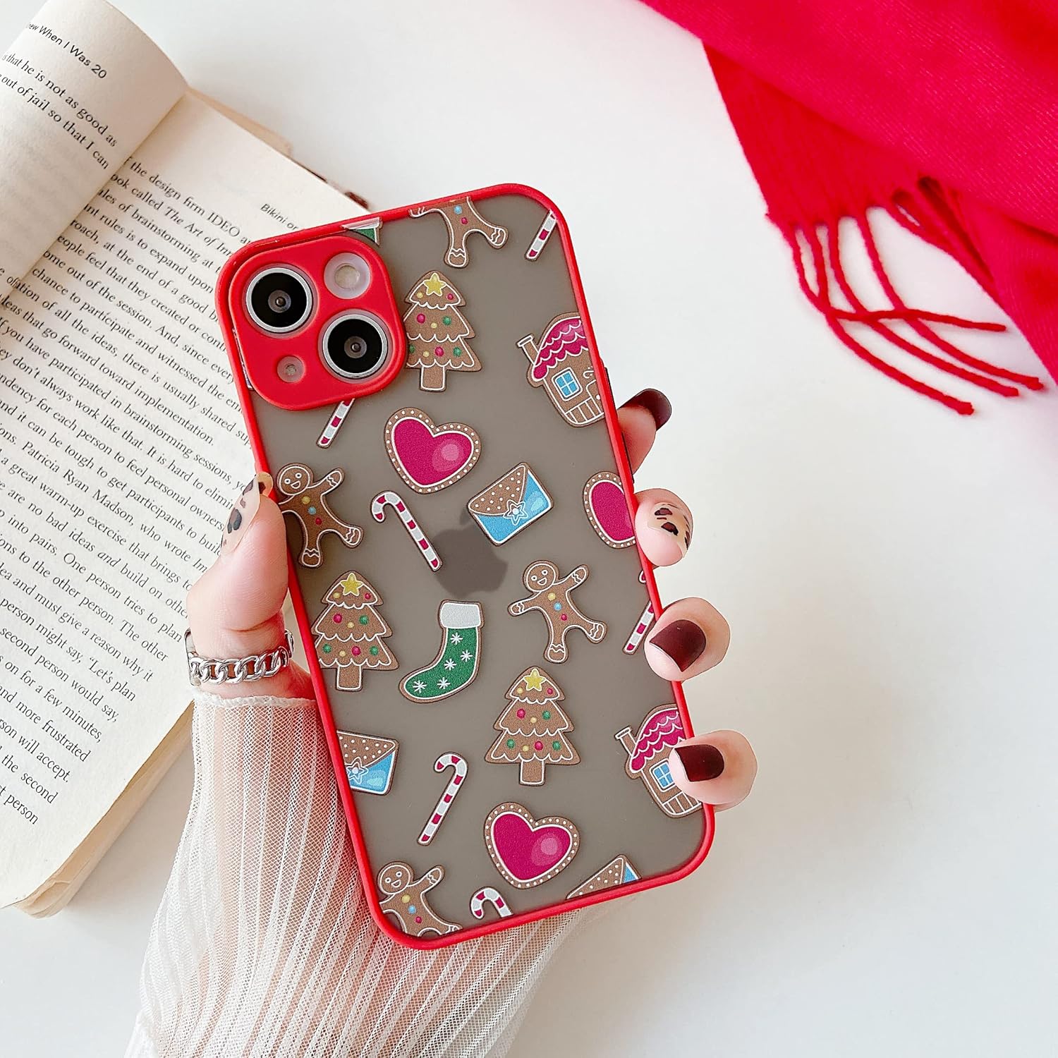 Amazon.com: ZTOFERA Christmas Case for iPhone 13,Cute Merry Christmas ...