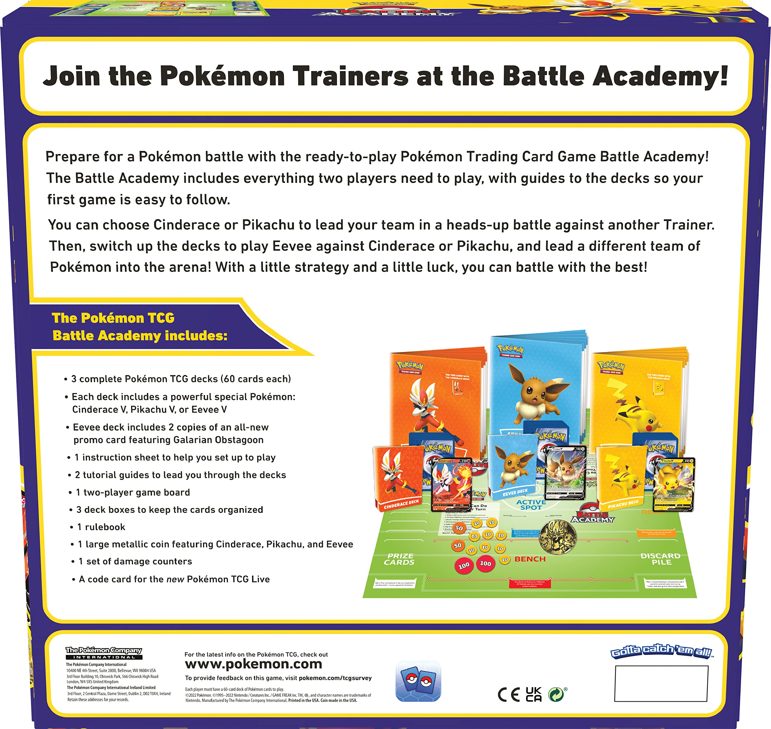 Buy Pokemon Battle Academy 2 Board Game Online at desertcart South Africa