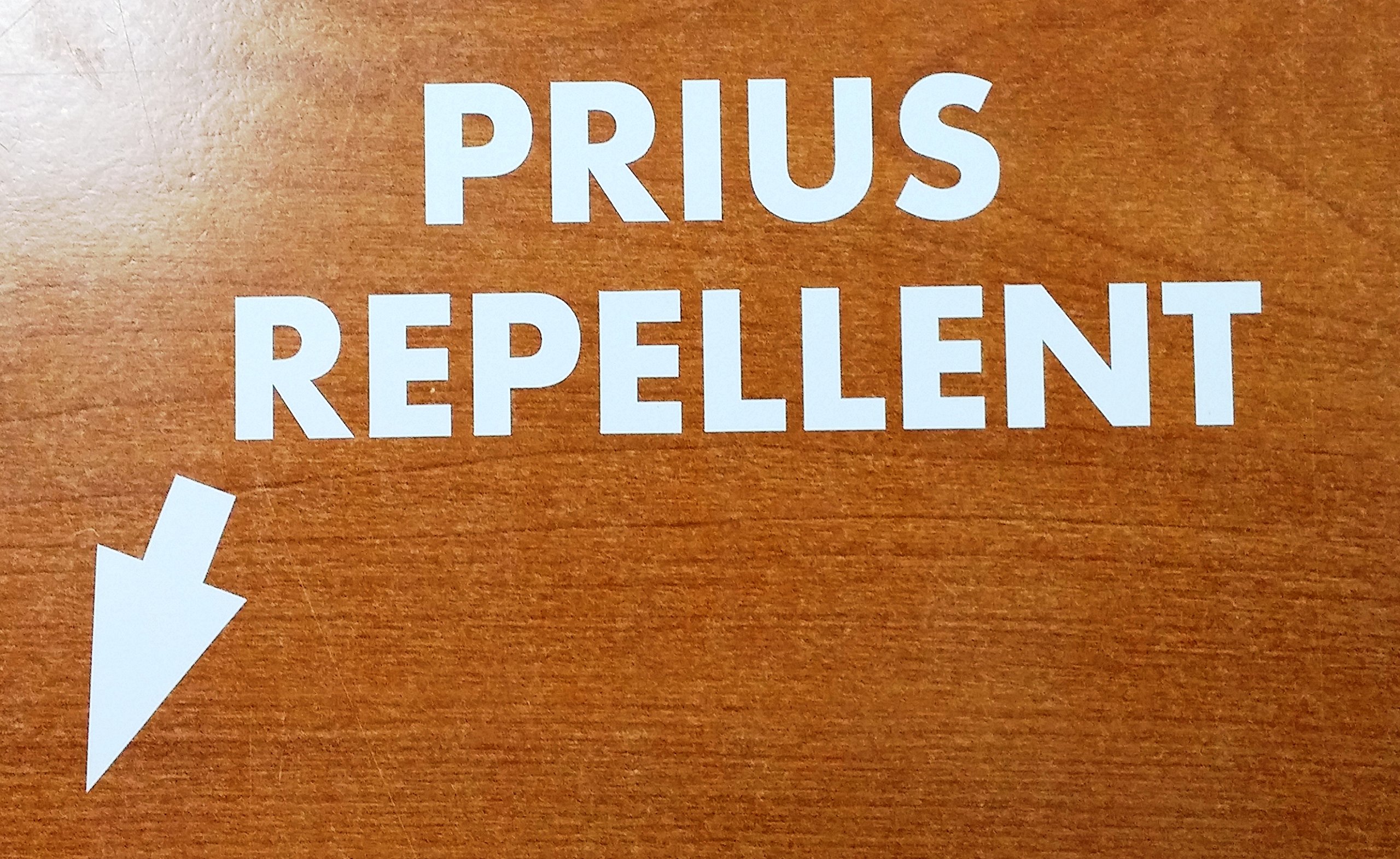 Prius Repellent Decal Prius Repellent