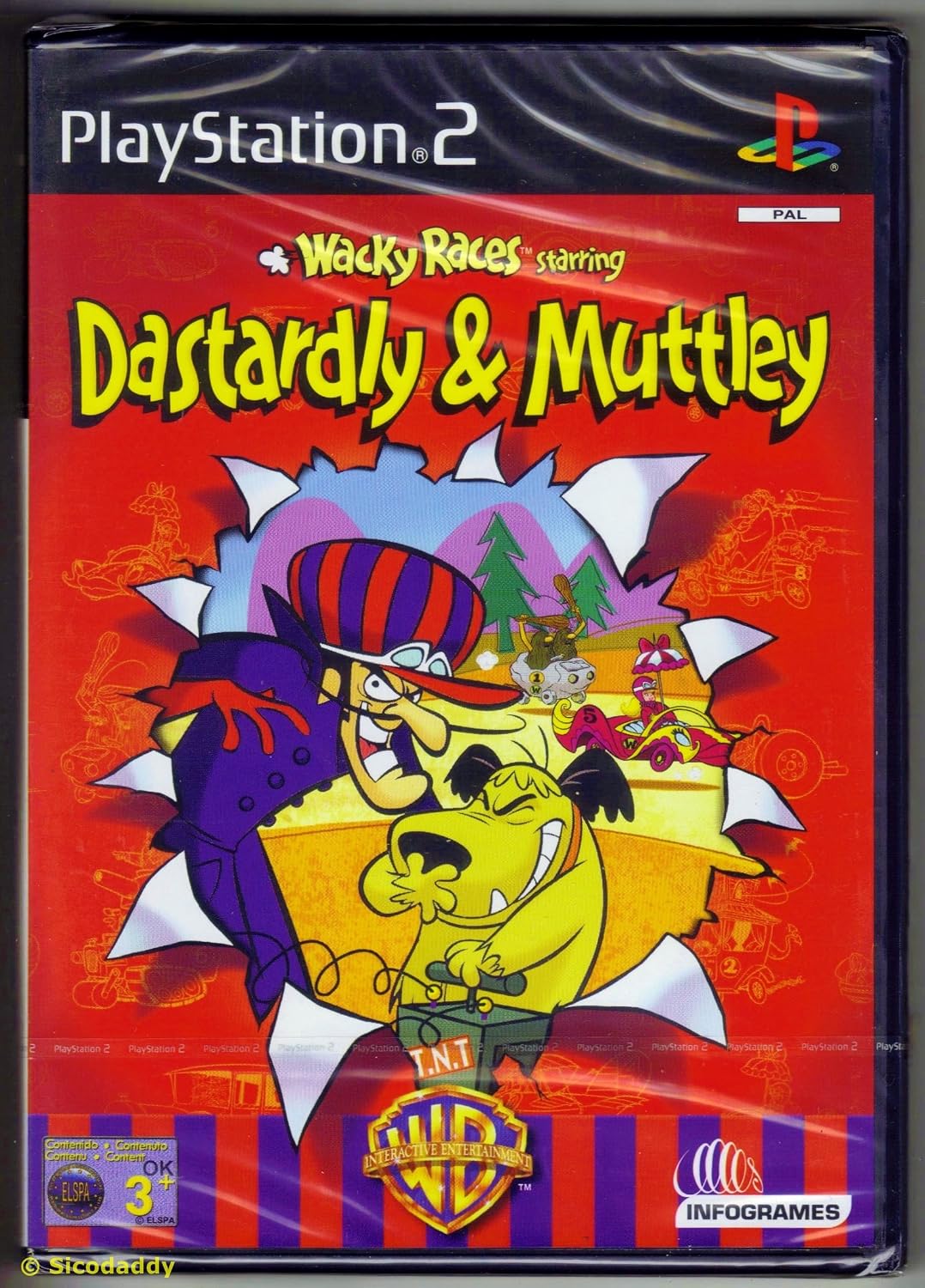 Amazon.com: Wacky Races Starring Dastardly & Muttley (PS2) by Atari ...
