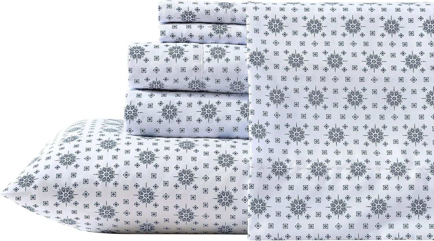 Wrangler- Queen Sheet Set, Silky & Lightweight Bedding Set, Casual Home ...