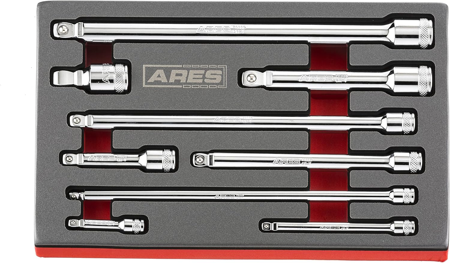 Amazon.com: ARES 70330-9-Piece Wobble Extension Set - Premium Chrome Vanadium Steel Construction ...