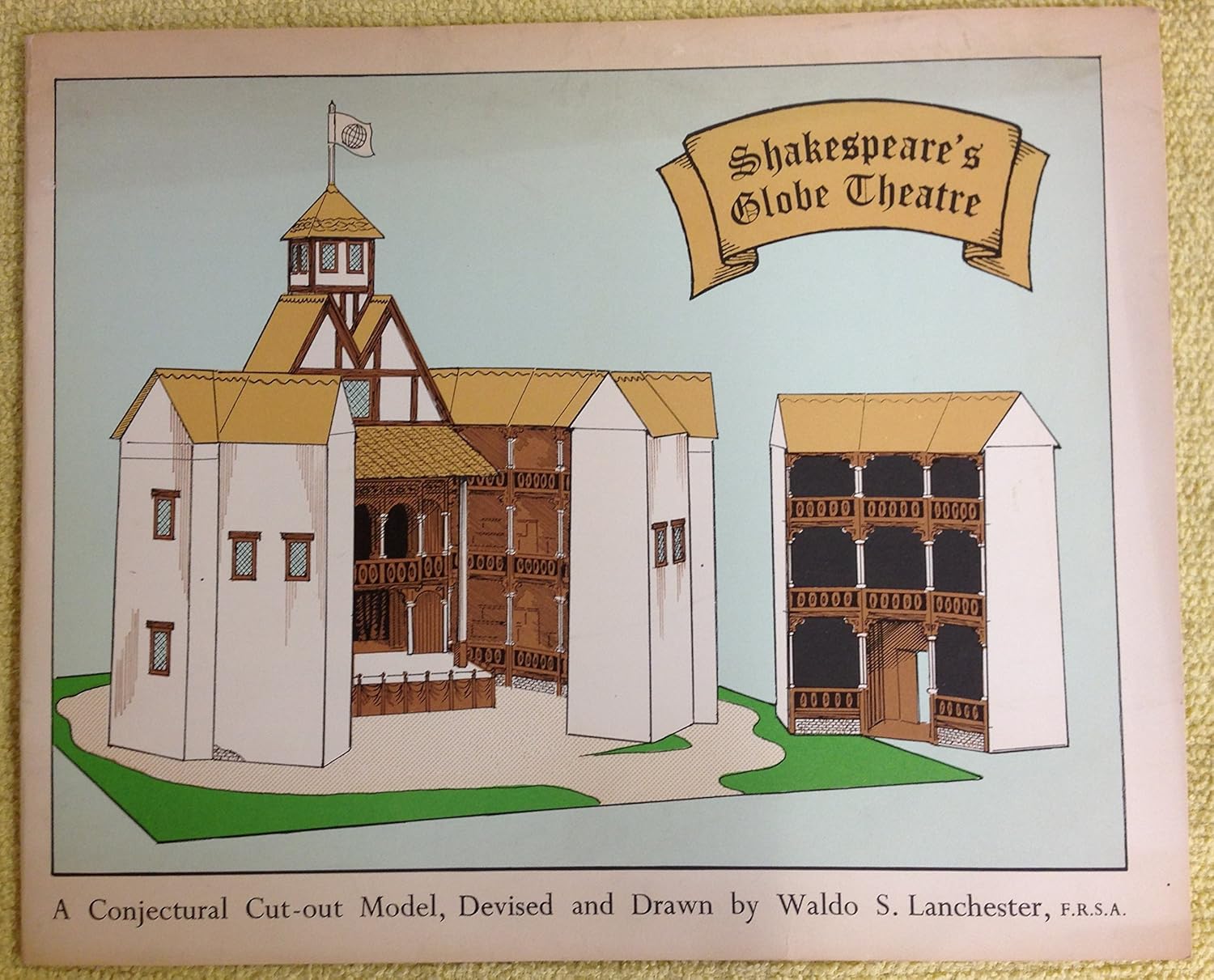 Shakespeare's Globe Theatre: A Conjectural Cut-out Model Devised and ...