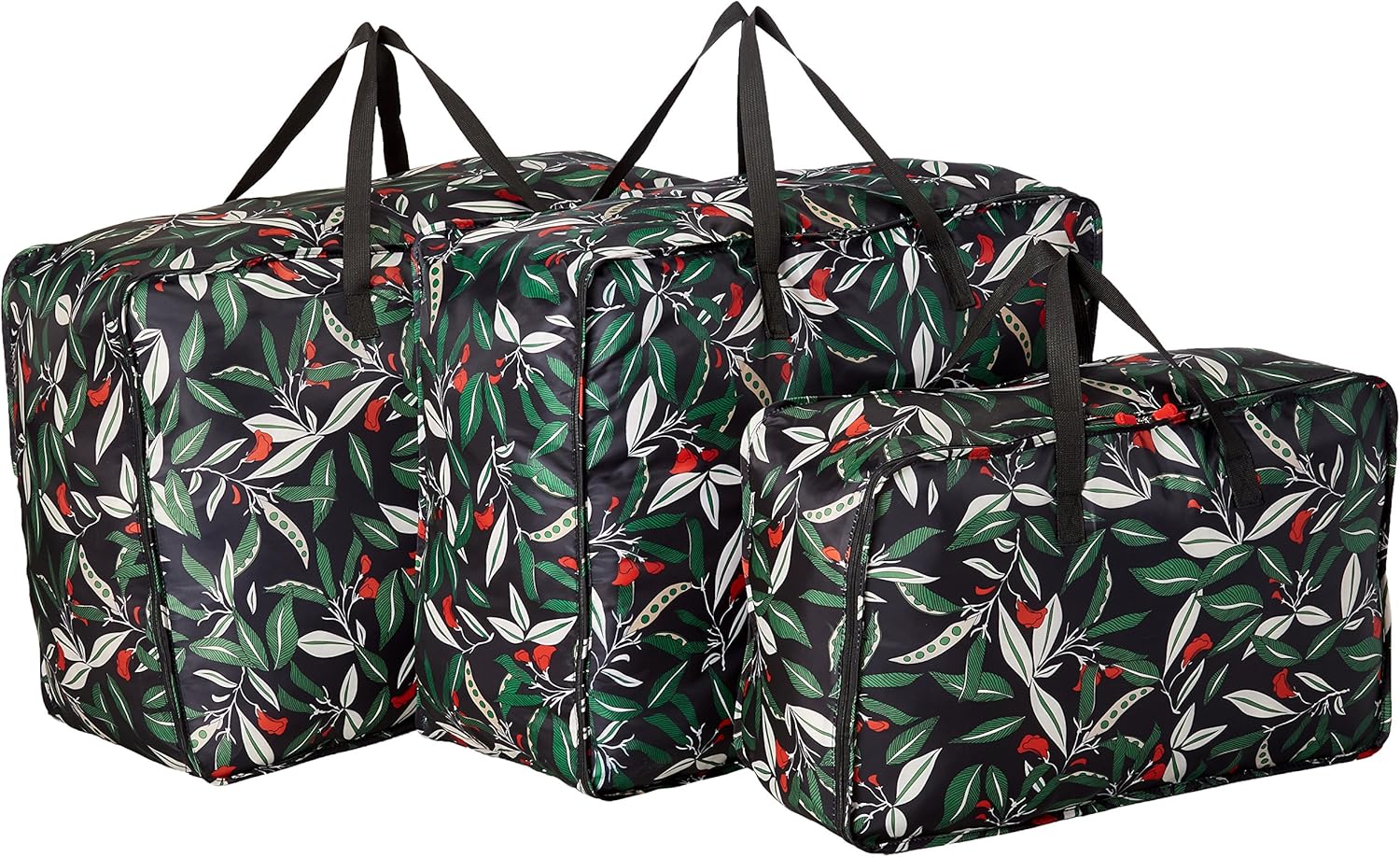 Amazon.com: Dynabit 3 Pack Jumbo Print Portable Fabric Storage Bags ...