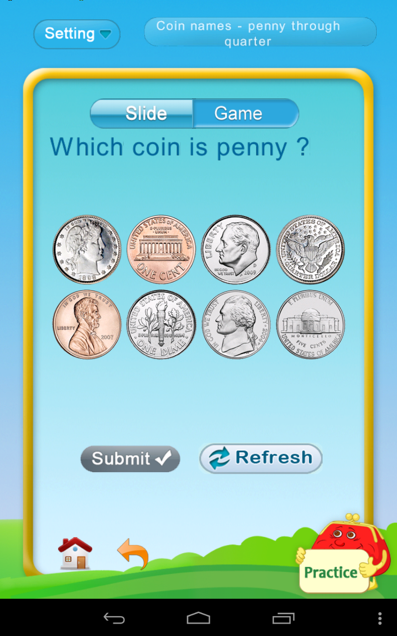 Money lesson for 1st grade - App on Amazon Appstore