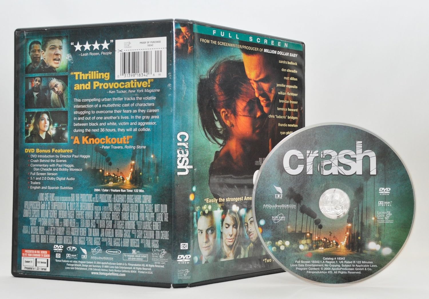 Crash (2004) (Full Sub Dol) [DVD] [2005] [Region 1] [US Import] [NTSC ...
