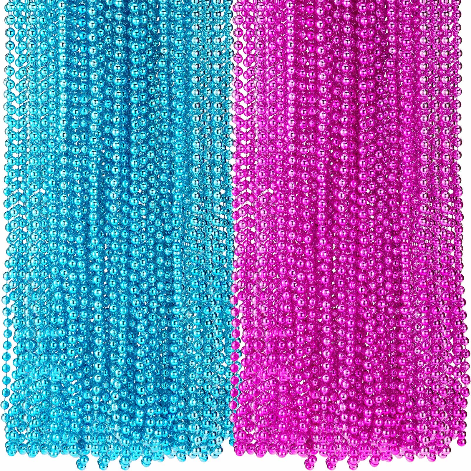 Junkin 200 Pieces 5 mm Baby Gender Reveal Beads for Baby Shower ...