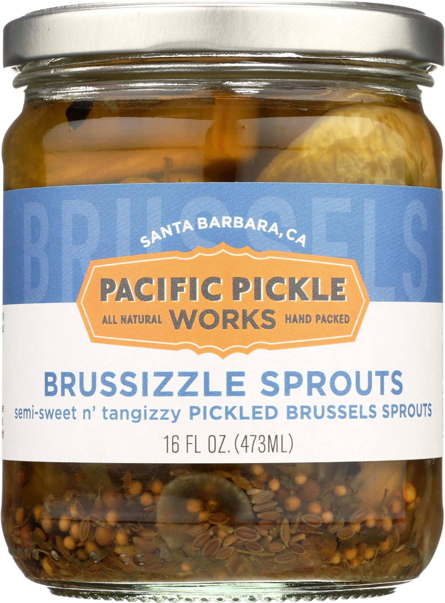 Amazon.com : PACIFIC PICKLE WORKS Pickled Brussels Sprouts, 16 FZ ...