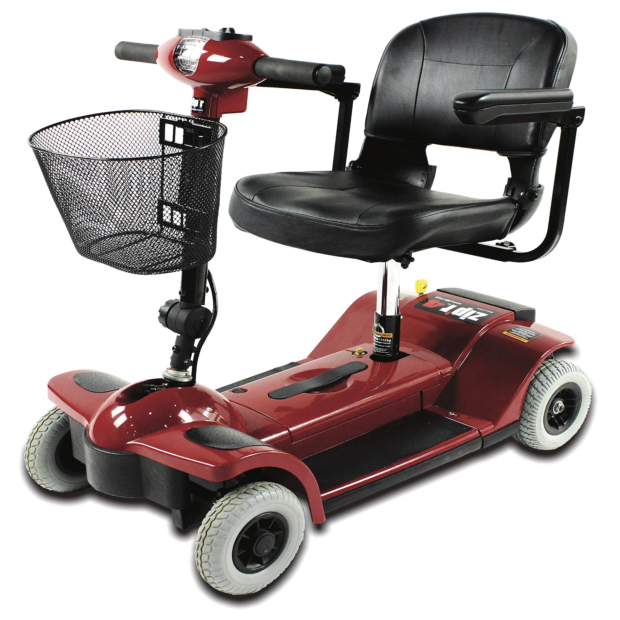 Buy Zip’r Traveler Xtra 4 Wheel Spacious Long Range Mobility Scooter ...