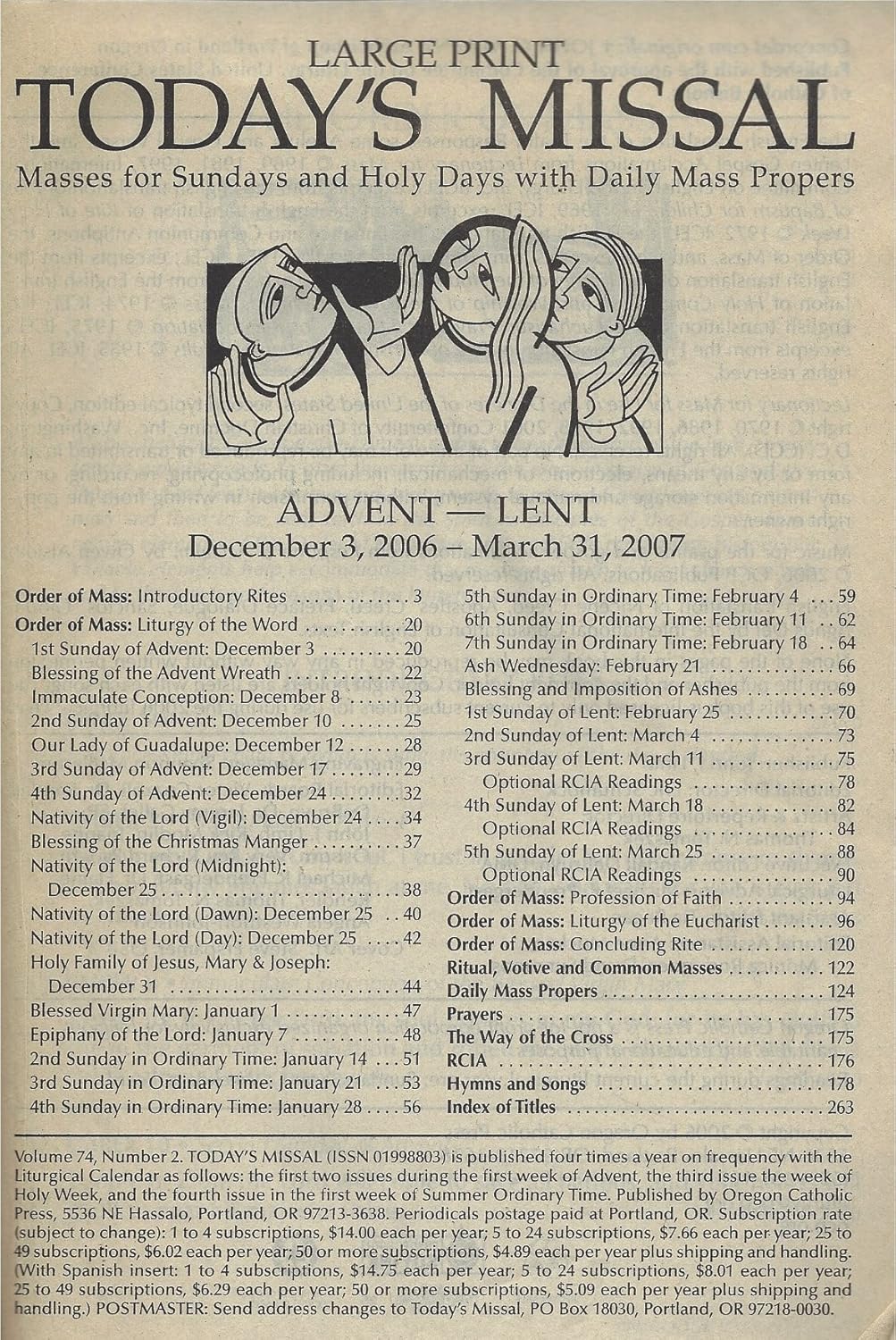 today's missal music issue 2006: steve erspamer: Amazon.com: Books
