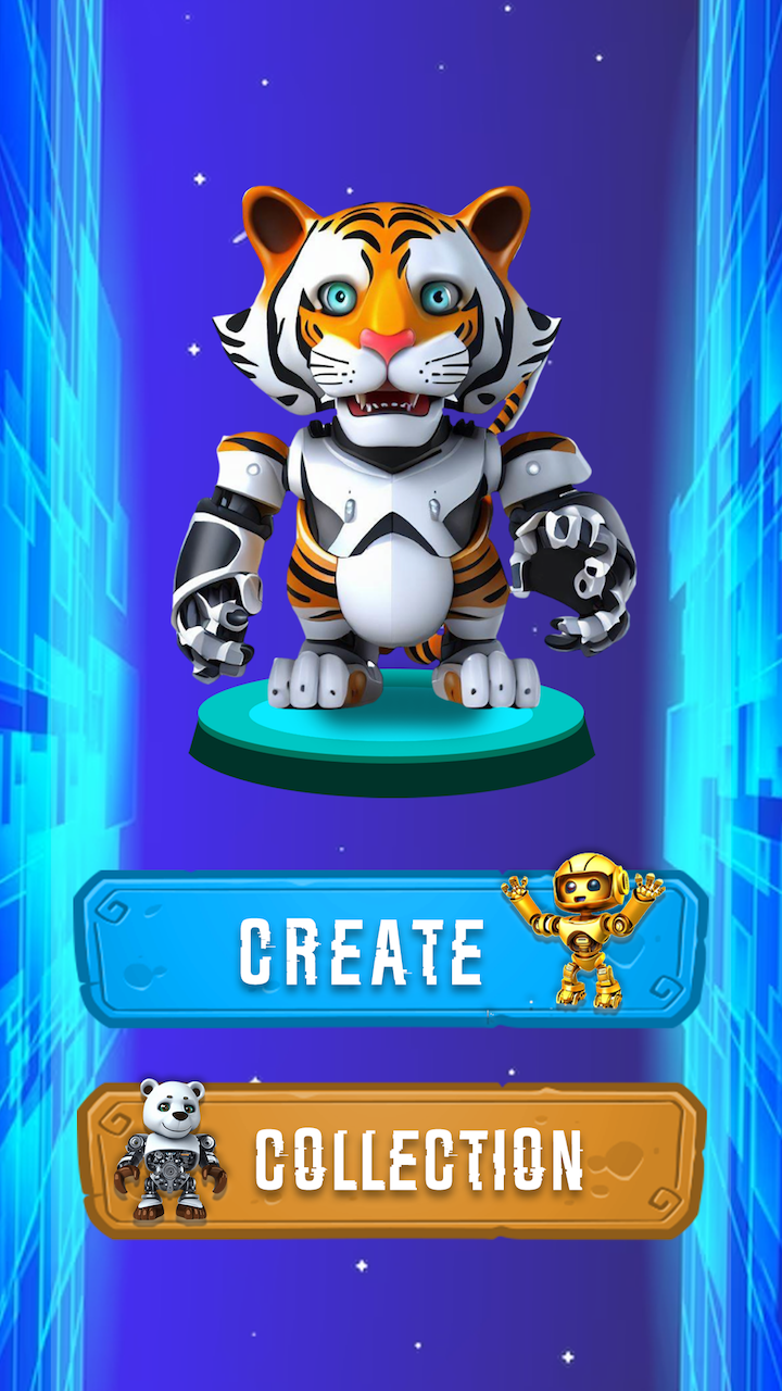 Ai Robot Merge Mix Animal Game Mix Animal Hybrid Monster Merge Monster ...