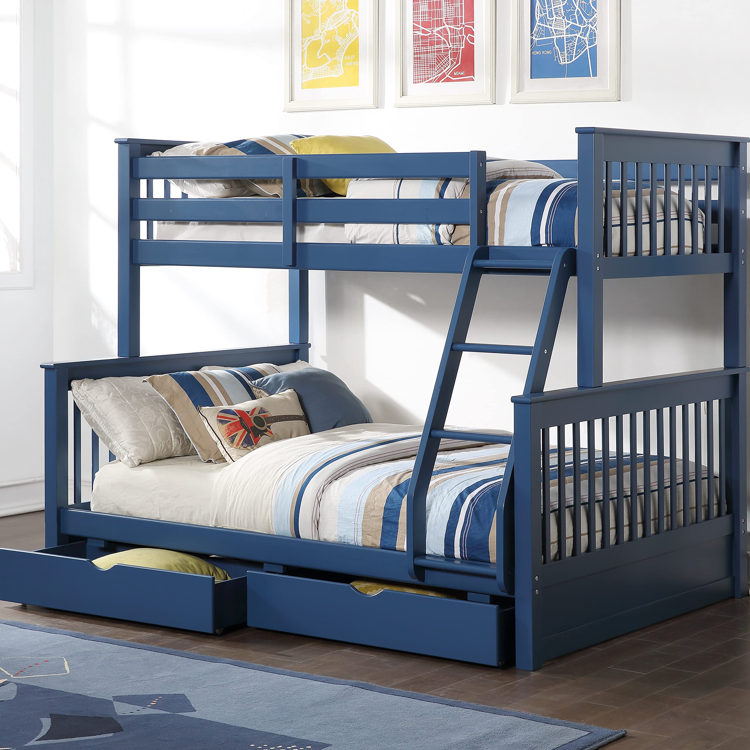 Top Bottom And Full Size Bed Goodnite SLP1 Bedframe (Single Top