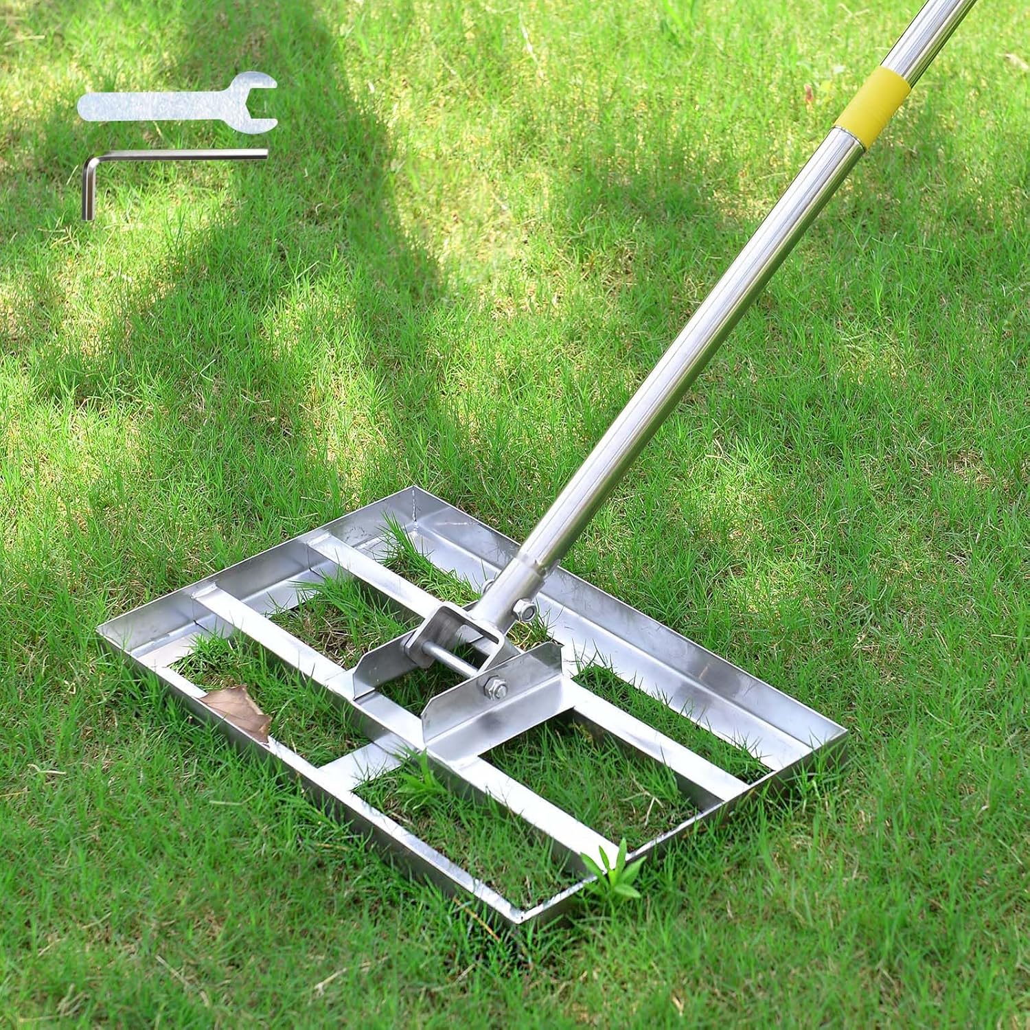 Amazon.com : Scalebeard Lawn Leveling Rake-6 FT Level Lawn Tool/Soil ...