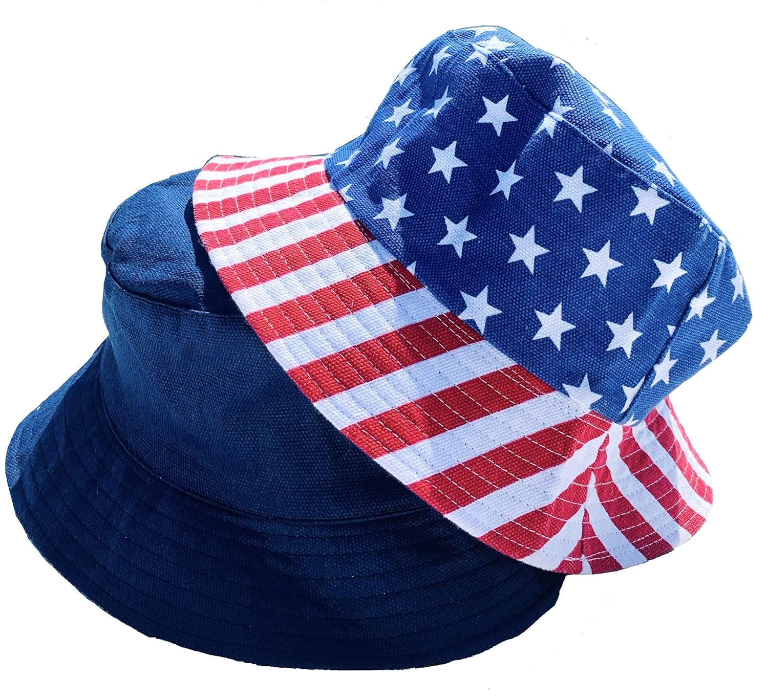 Buy Lux Trends Patriotic Bucket Hat American Flag Bucket Hat Summer ...