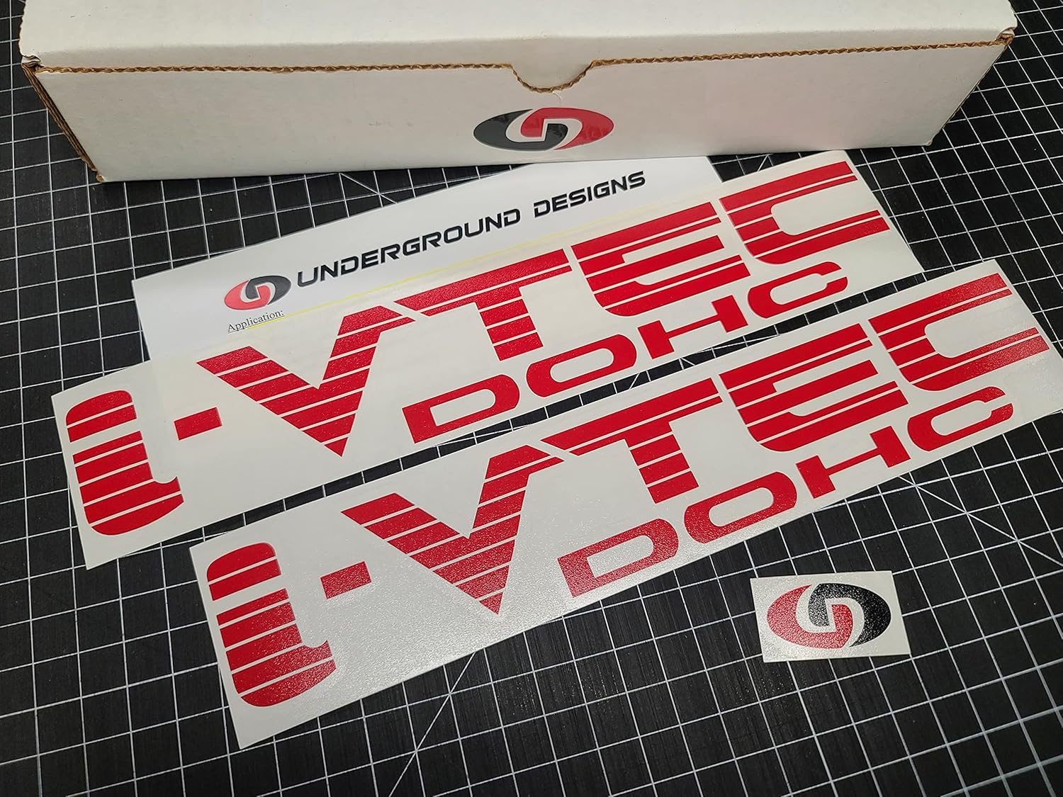 Amazon.com - I-VTEC Decals Fat Blinds (2-Pack) Racing Sticker 12" fits ...