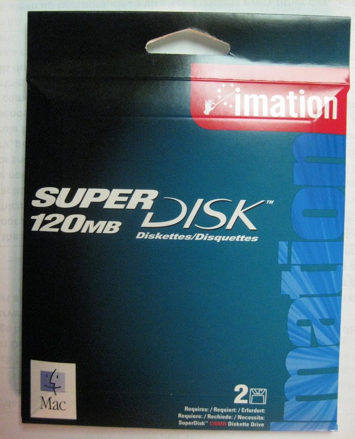 Amazon.com: Imation 2-pack LS-120 SuperDisk - Mac formatted - 120 MB ...