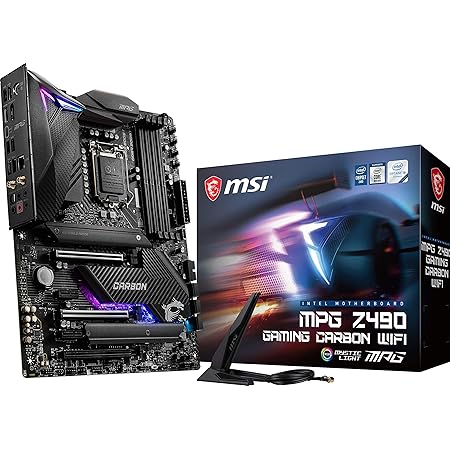 Amazon.com: MSI MPG Z490 Gaming Plus Gaming Motherboard (ATX, 10th Gen ...