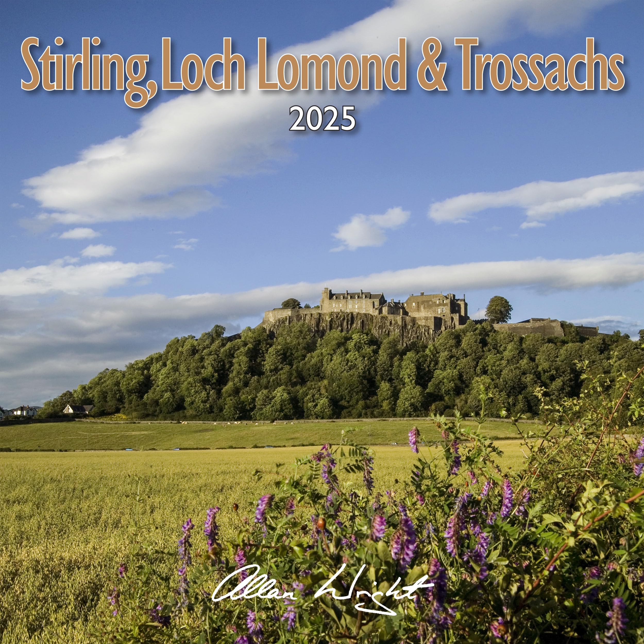 2025 Scotland Calendar: Stirling, Loch Lomond & the Trossachs - Month ...
