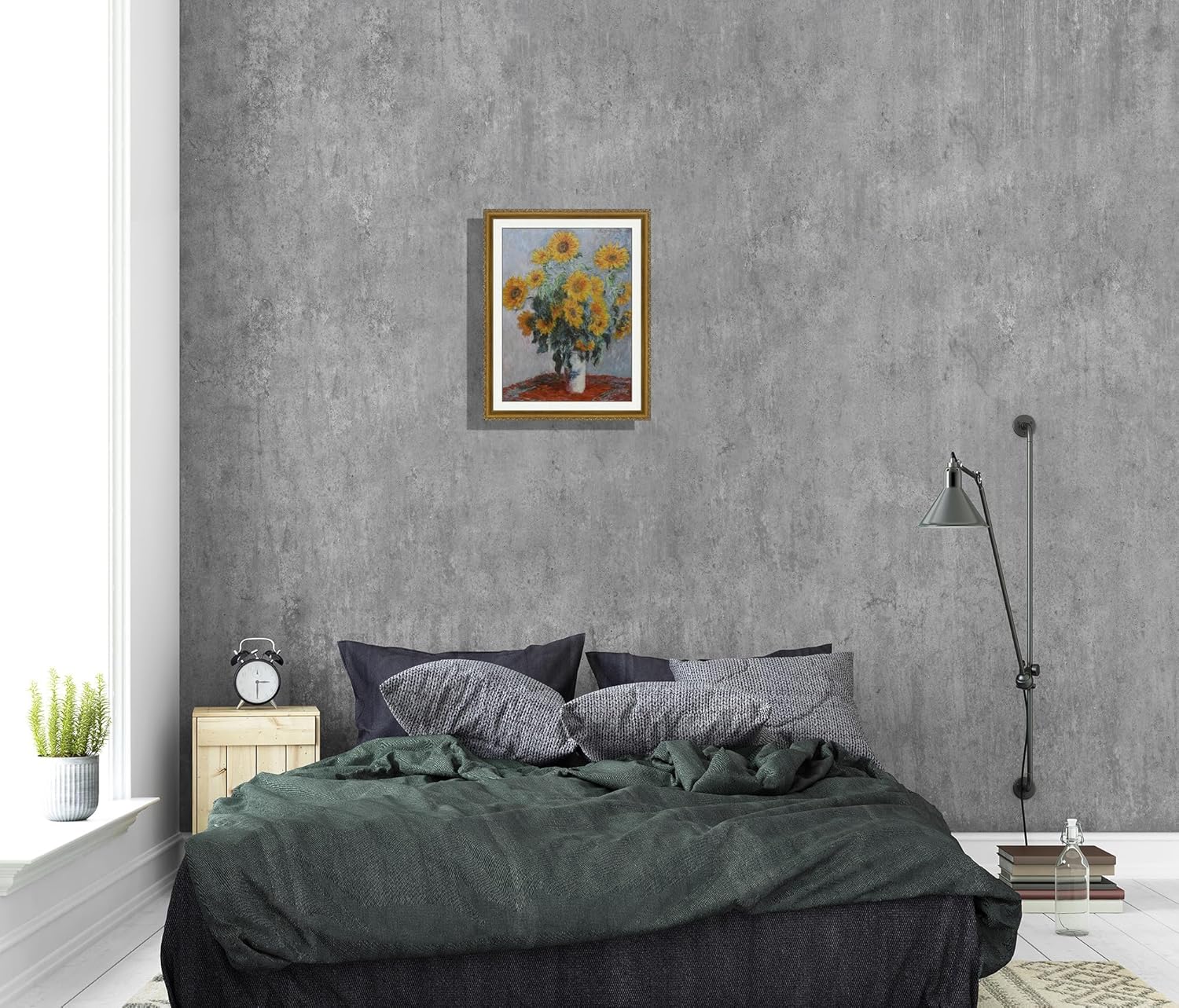 Simulación de impresión 3D textura pintada a mano sobre lienzo pintura ...