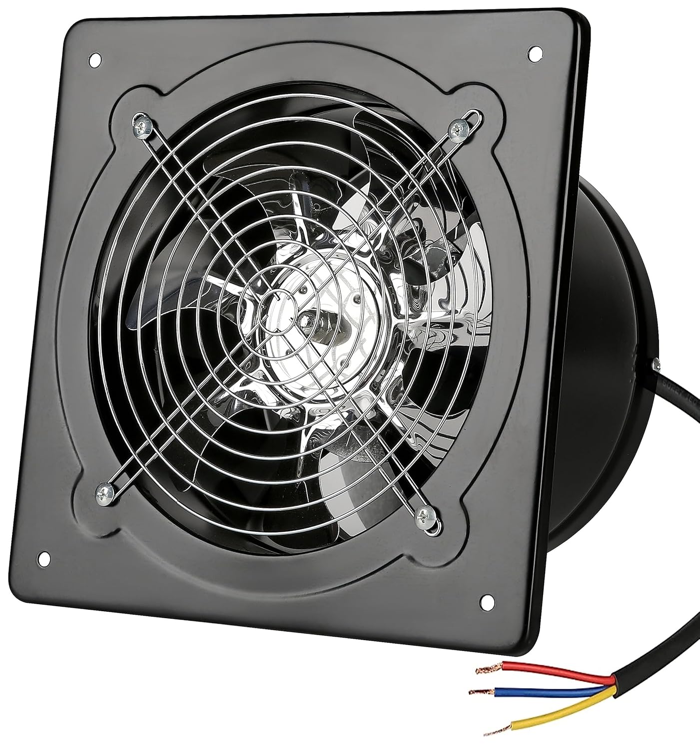 Jinhong Exhaust Fan 8 inch Metal Extractor Fan 80W 495CFM Through-wall ...